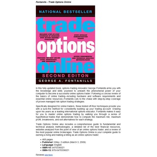 George A Fontanills Trade Options Online,Optionetics and Volatility ...