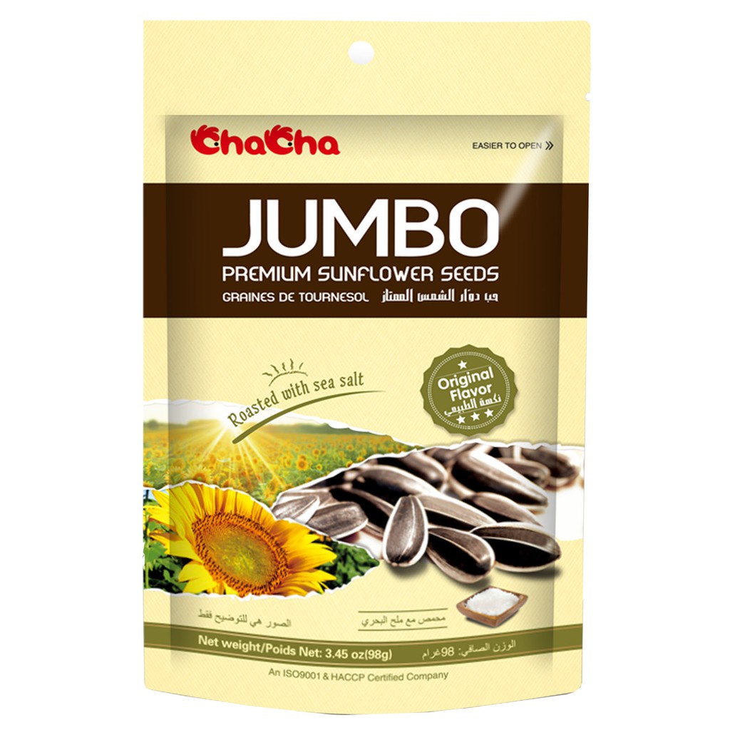 [BFD] Kuaci ChaCheer & ChaCha Premium Seed (Bunga Matahari) (98/130g ...