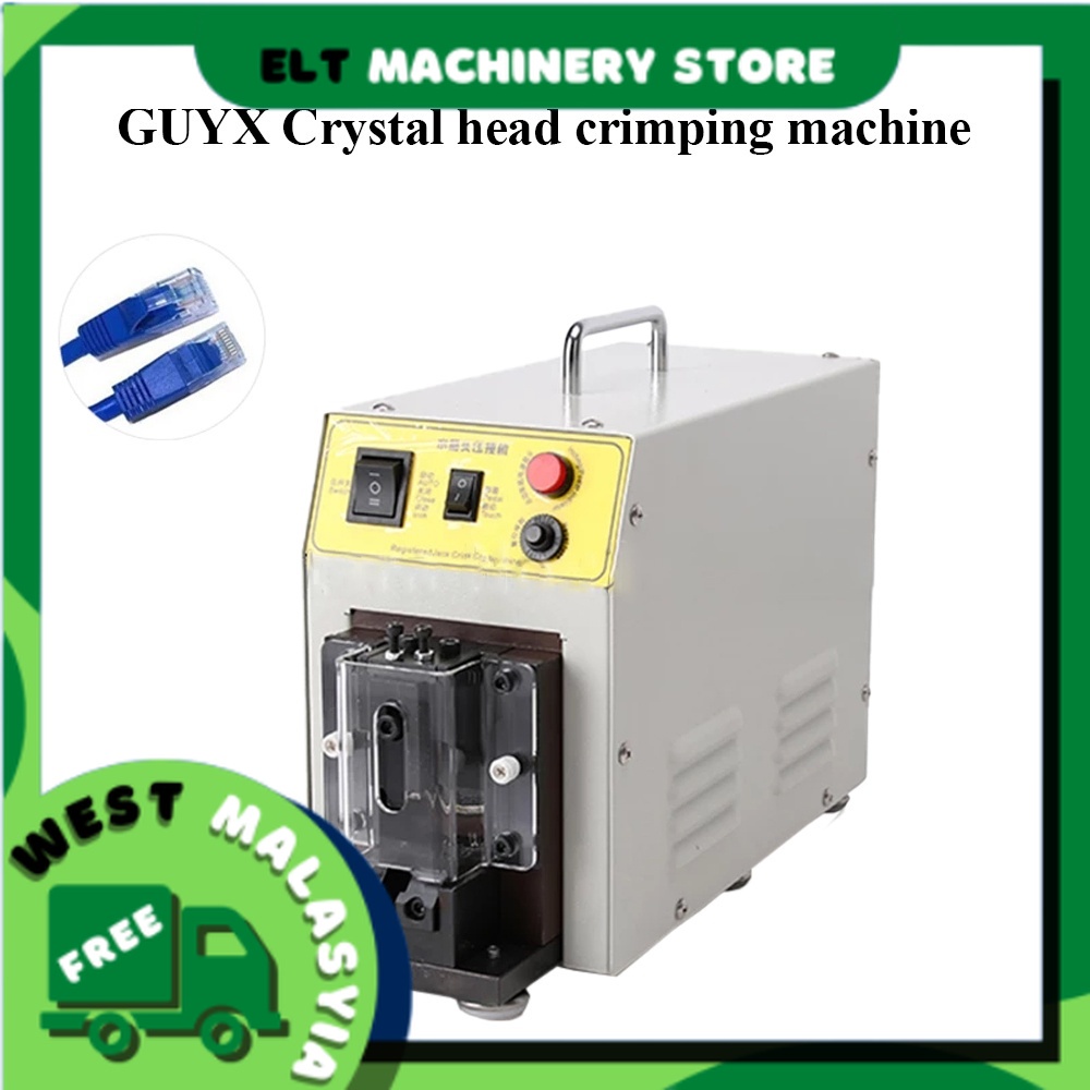 Crystal head riveting machine PC head crimping machine Network cable ...