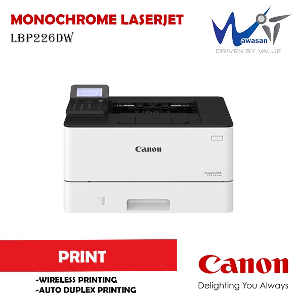 Canon Imageclass LBP226dw - Wireless, Mobile-Ready, Duplex Laser Printer | Shopee Malaysia