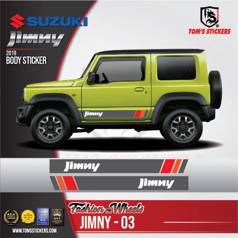 Suzuki jimny body sticker | Shopee Malaysia