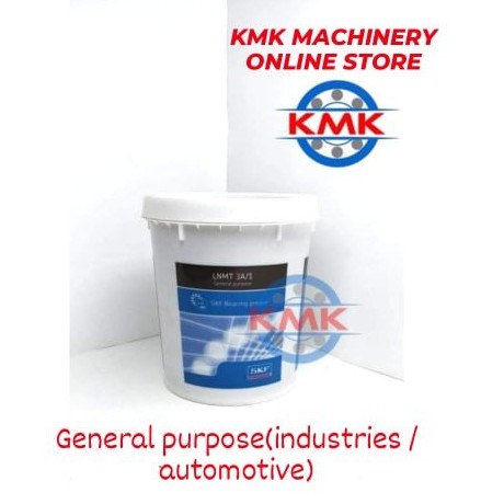 SKF GREASE LNMT 3A/1 General purpose (1kg) Suitable for General Industries & Automotive | Shopee ...