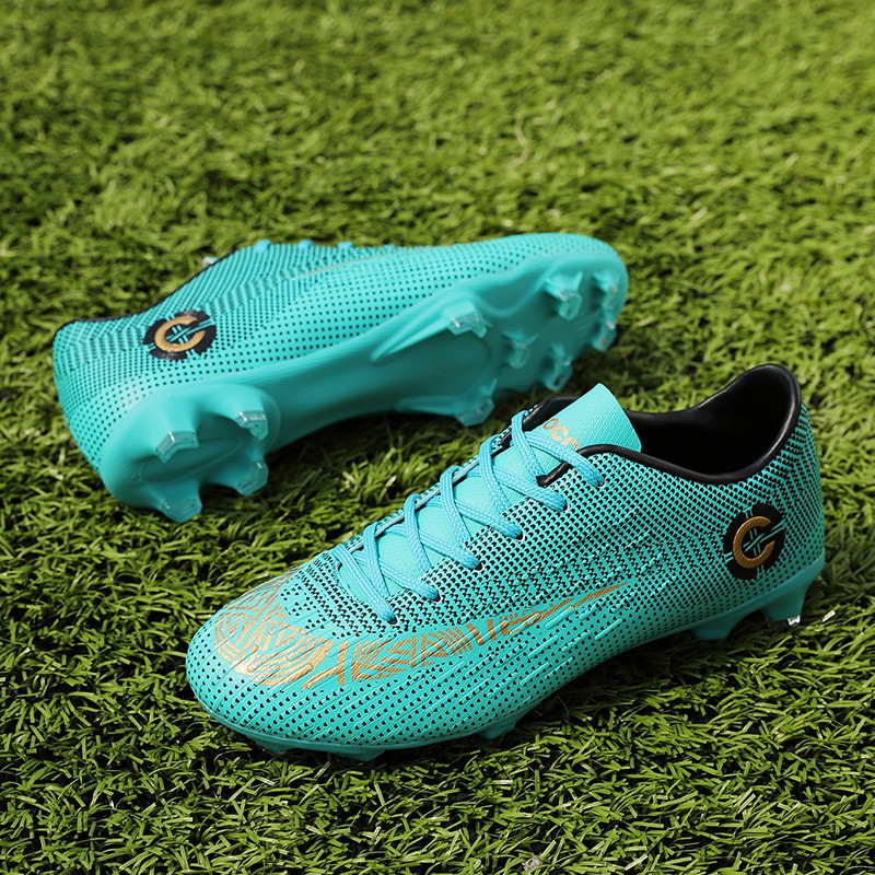 Men Outdoor Soccer Shoes Turf Indoor Soccer Futsal Shoes Kasut Bola ...
