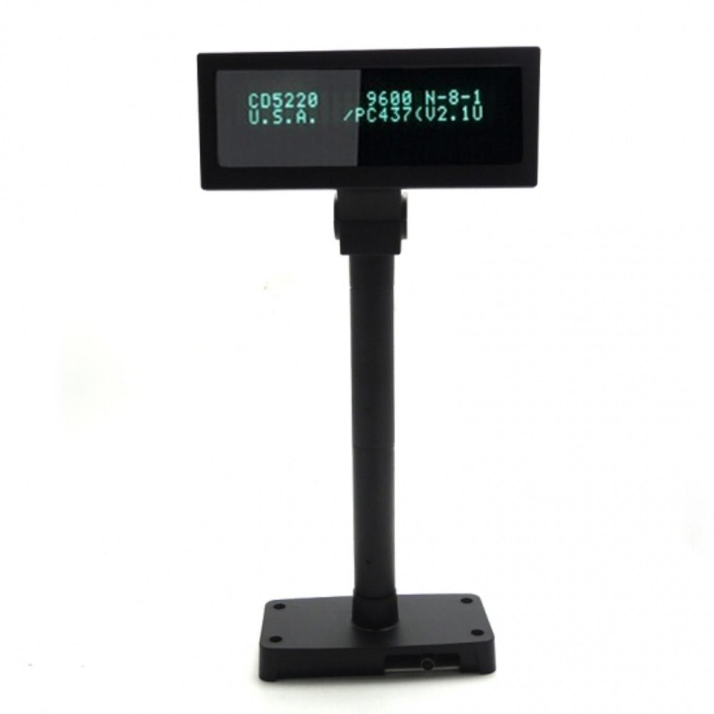 Electronic 2 Lines Display Pole Adjustable Customer Display | Shopee ...