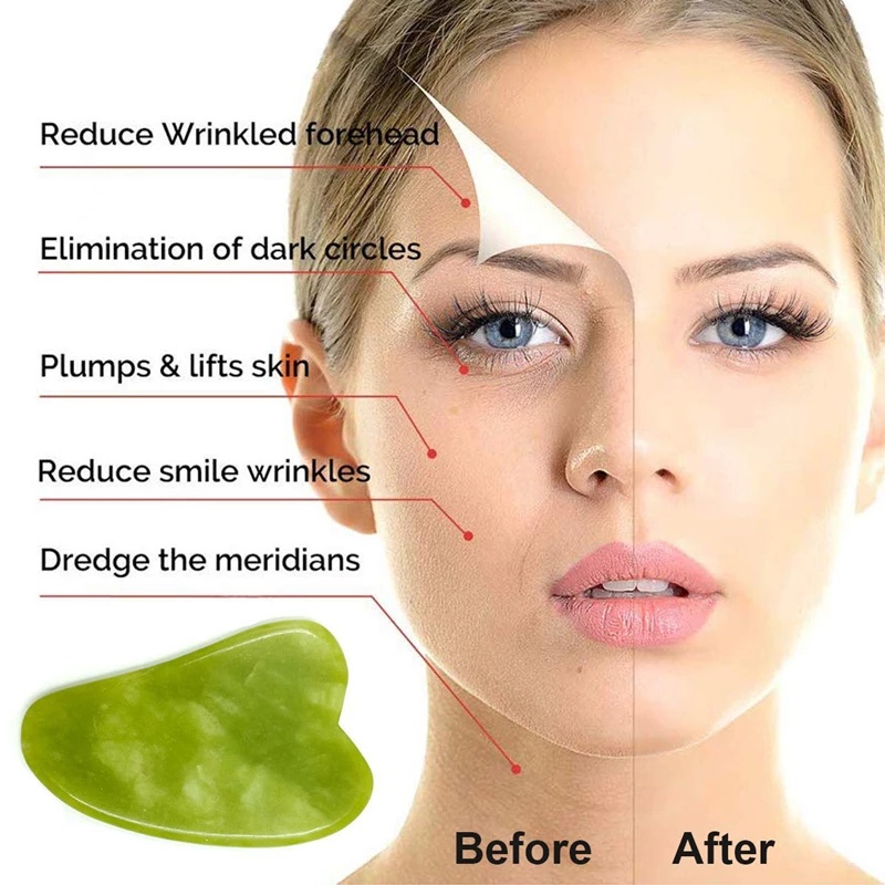 Resin Beeswax Facial Gua Sha Tools Massage Face Massager Body Facial