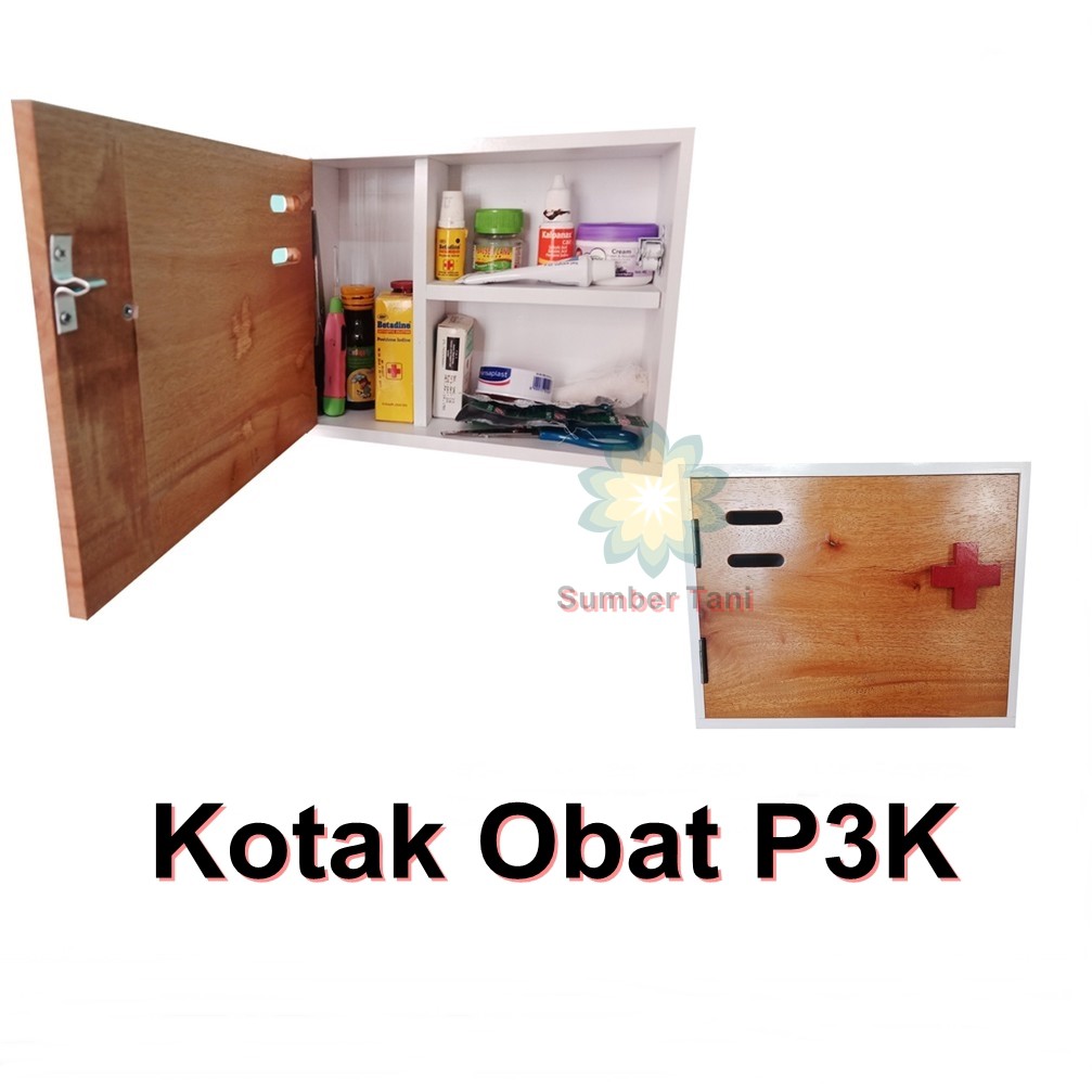 KAYU P3k Medicine Box Medicine Storage Wooden Box | Shopee Malaysia