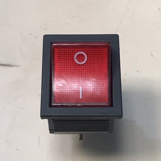 HITAM HIJAU MERAH Rocker Switch On Off Switch 4 Pin 6 Pin Box 16A 250v ...