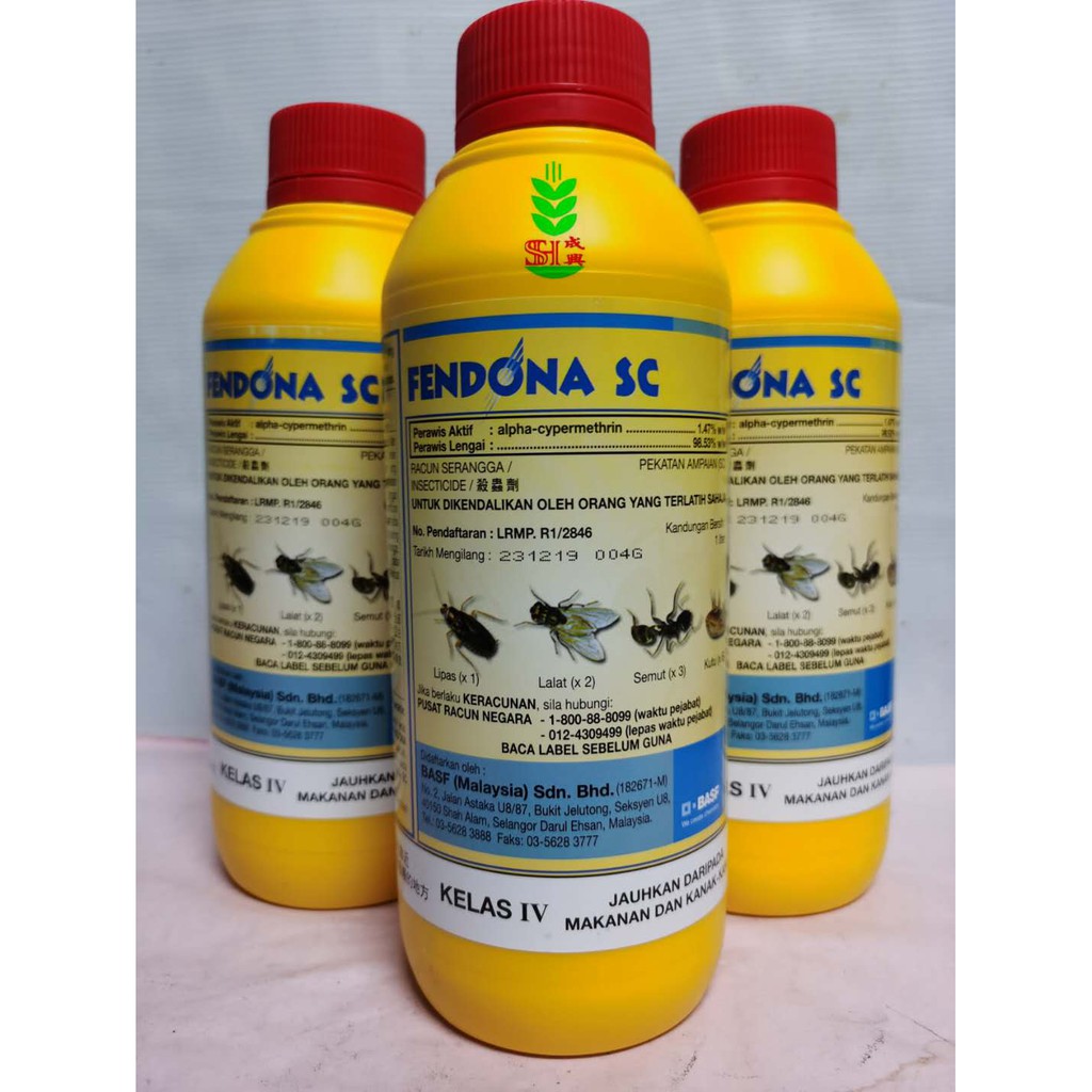 BASF FENDONA SC@1L Nyamuk/Jentik-jentik/Lipas/Semut/Pijat/Kutu/Lalat ...