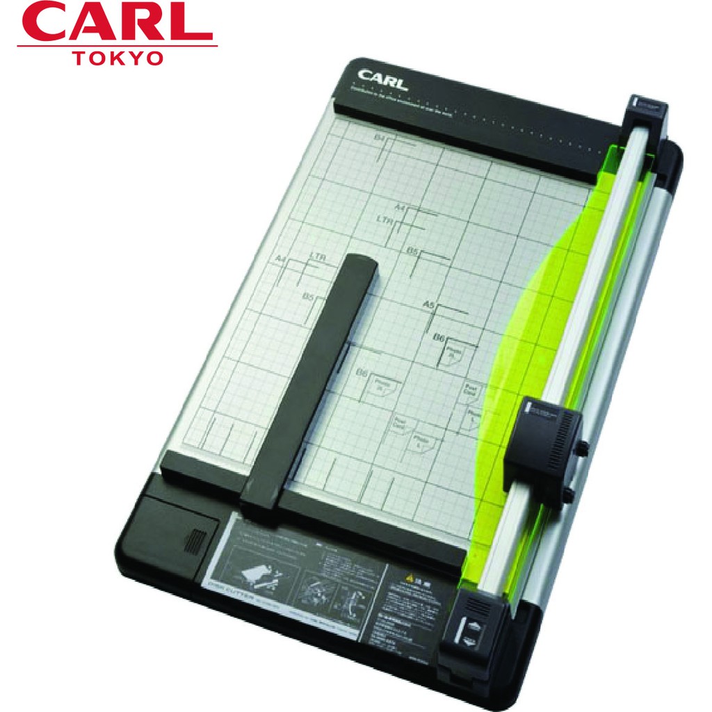 【CARL】 Heavy Duty Rotary Trimmer A4 (310 mm) DC-210N Paper Trimmer ...