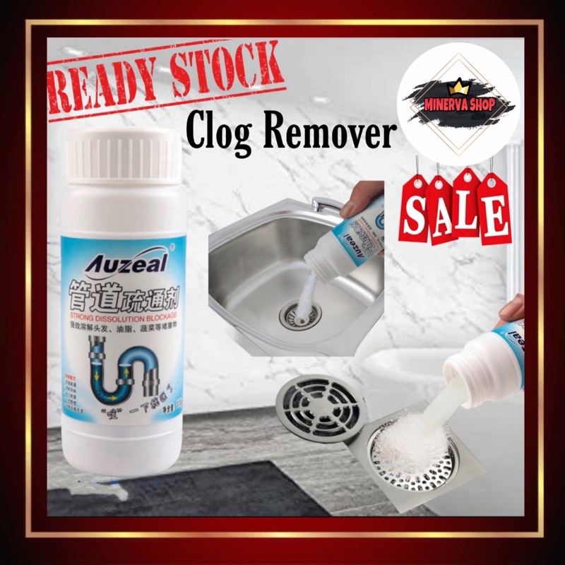 🔥READY STOCK🔥Auzeal Clog Remover Drain Pipe Basin Cleaner Clogged ...