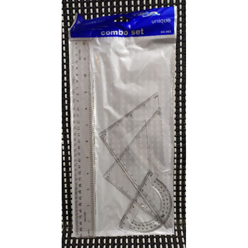 RULER COMBO SET/Geometric (30cm) | Shopee Malaysia