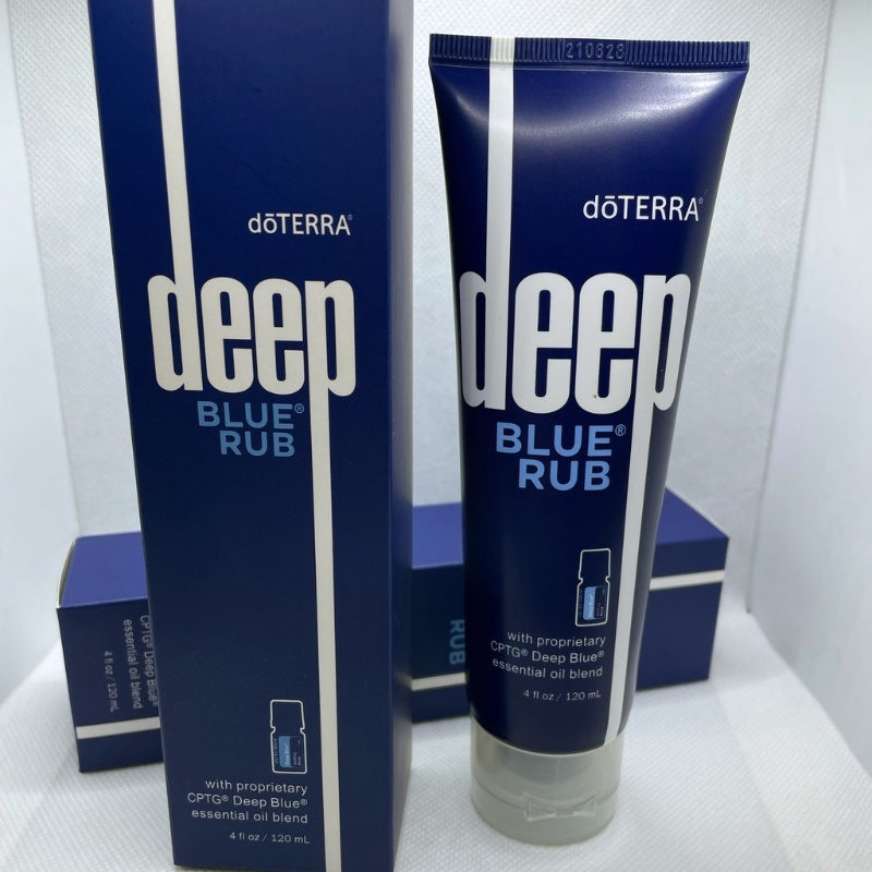 DoTERRA Deep Blue Rub 120ml Soothing Cream to Relieve Body Pain in ...