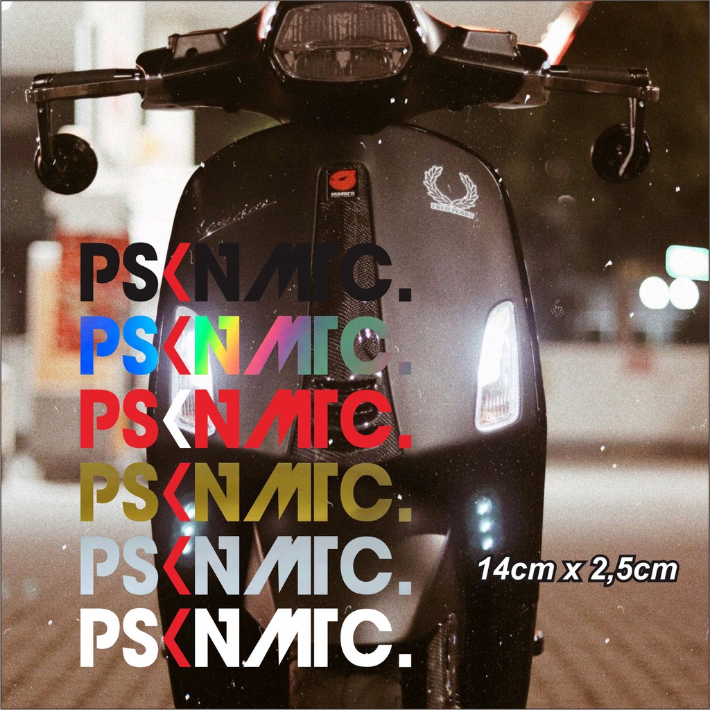 Pskn Sticker For Matic Cutting Viral Sticker Tok Vario Beat Scoopy ...