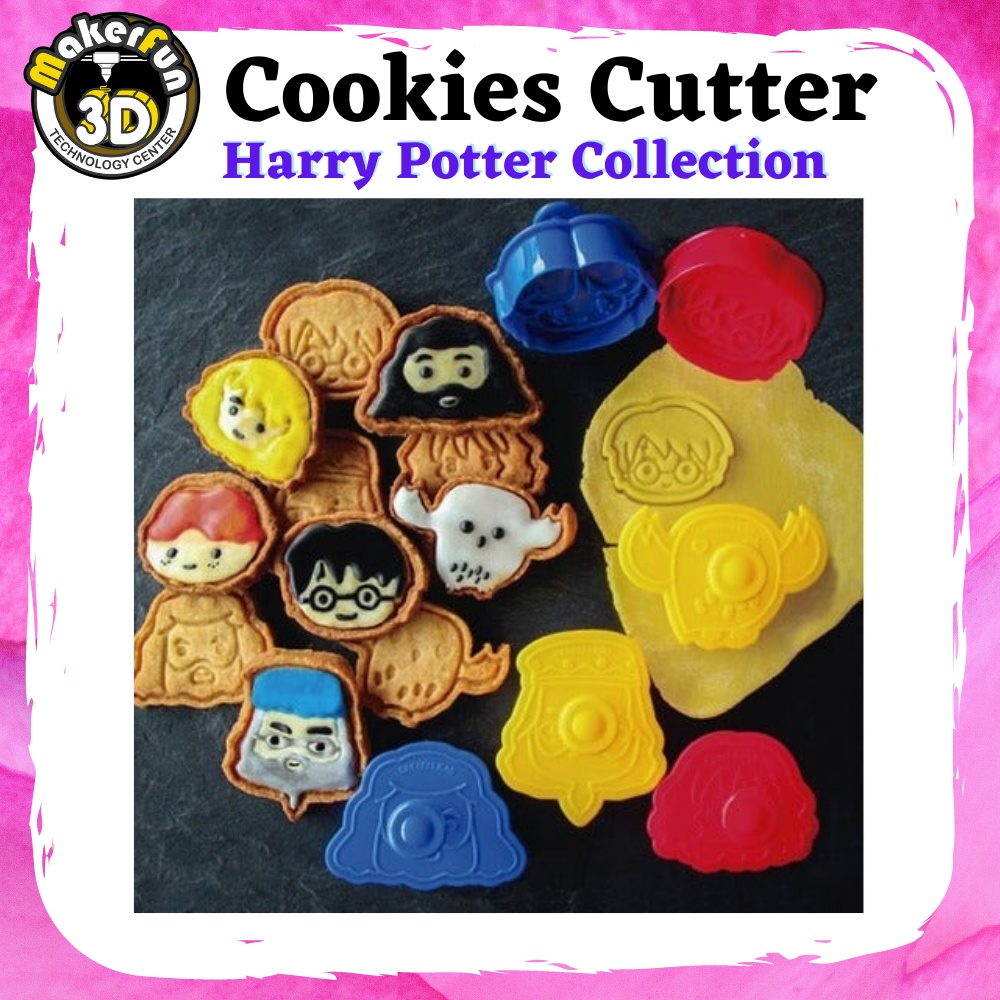 Cookies Cutter Harry Potter/Hermione/Ron/Dumbledor/Hagrid/Hedwig ...
