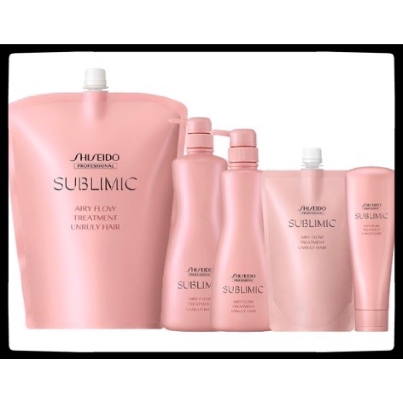 Shiseido professional Sublimic Airy Flow Treatment | Shopee Malaysia