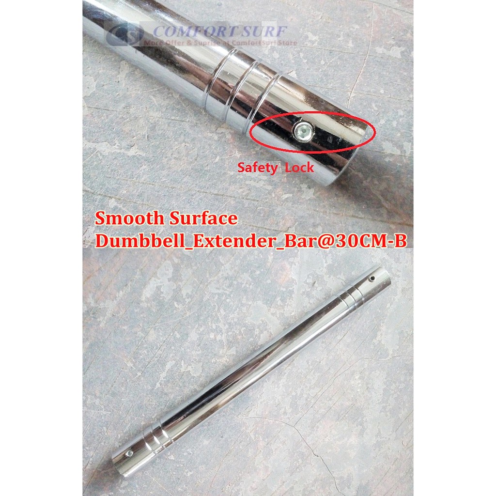 Gym Dumbbell Dumbell Extender Bar 30CM 40CM 50CM 60CM Extender Rod ...