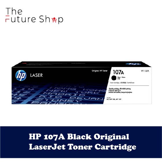 HP 107A Black Original Laser Toner Cartridge (W1107A) | Shopee Malaysia