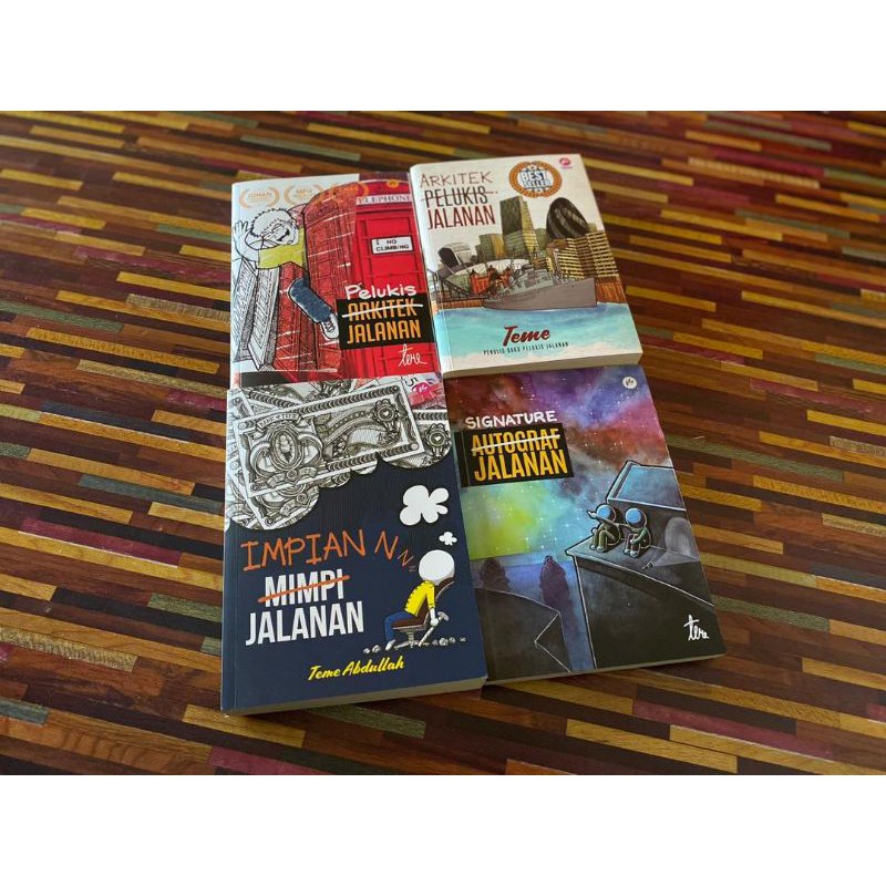 BUKU BOOKS NOVEL KARYA JALANAN TEME ABDULLAH | Shopee Malaysia