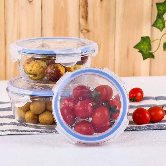 Food Container Plastic Preservation Box Microwave Safe The Lock Comes ...