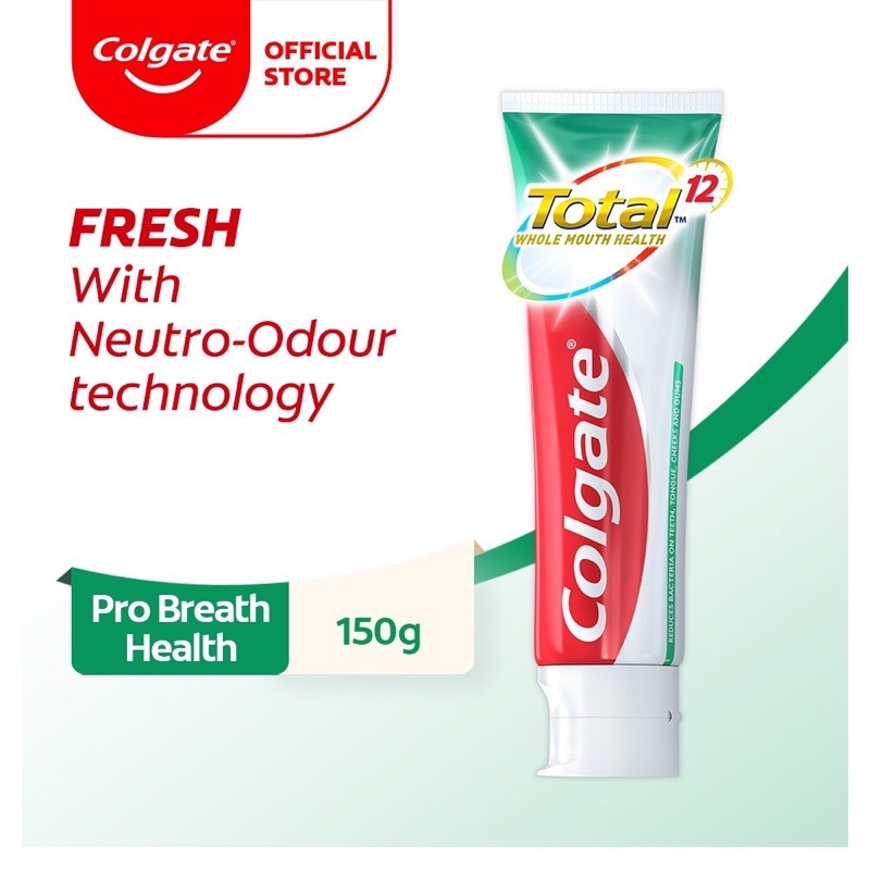 Colgate Total Professional Breath Health Toothpaste 150g | Shopee Malaysia