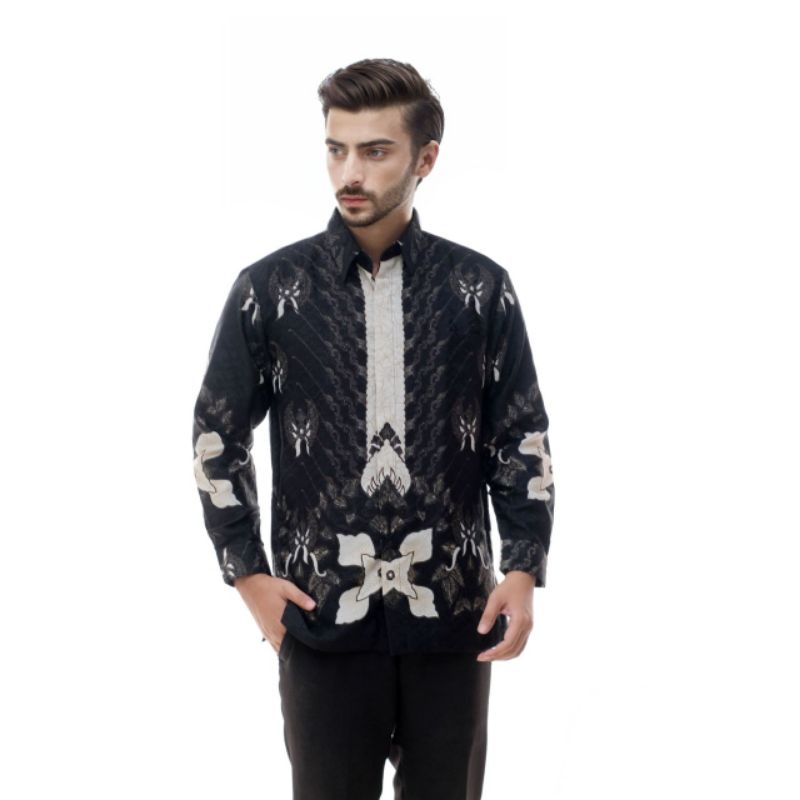 KEMEJA Original super dobby semi-silk shirt | Exclusive songket adult ...