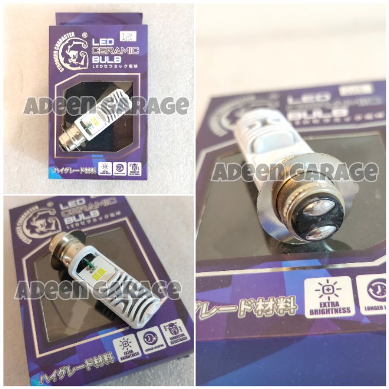 💥 SUPERBBB💥 T19 LED (CERAMIC) Headlamp Bulb 12Volt | Shopee Malaysia