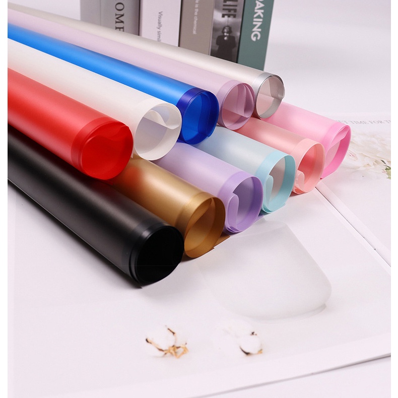 Superway 20PCS 58x58cm Magic Edge Matt Frosted Paper for Gift Packaging ...