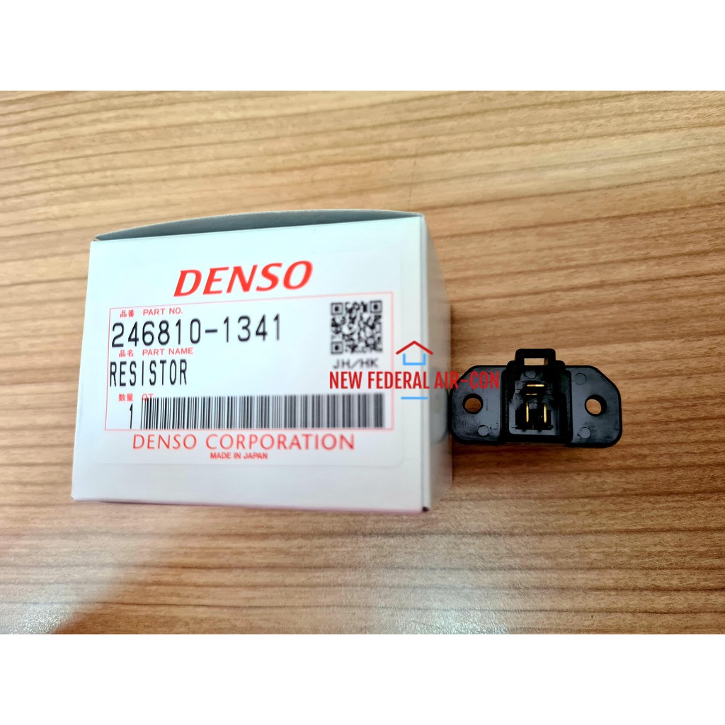 (ORIGINAL) DENSO TOYOTA UNSER 3 PIN BLOWER RESISTOR - 246810-1340/1341 ...