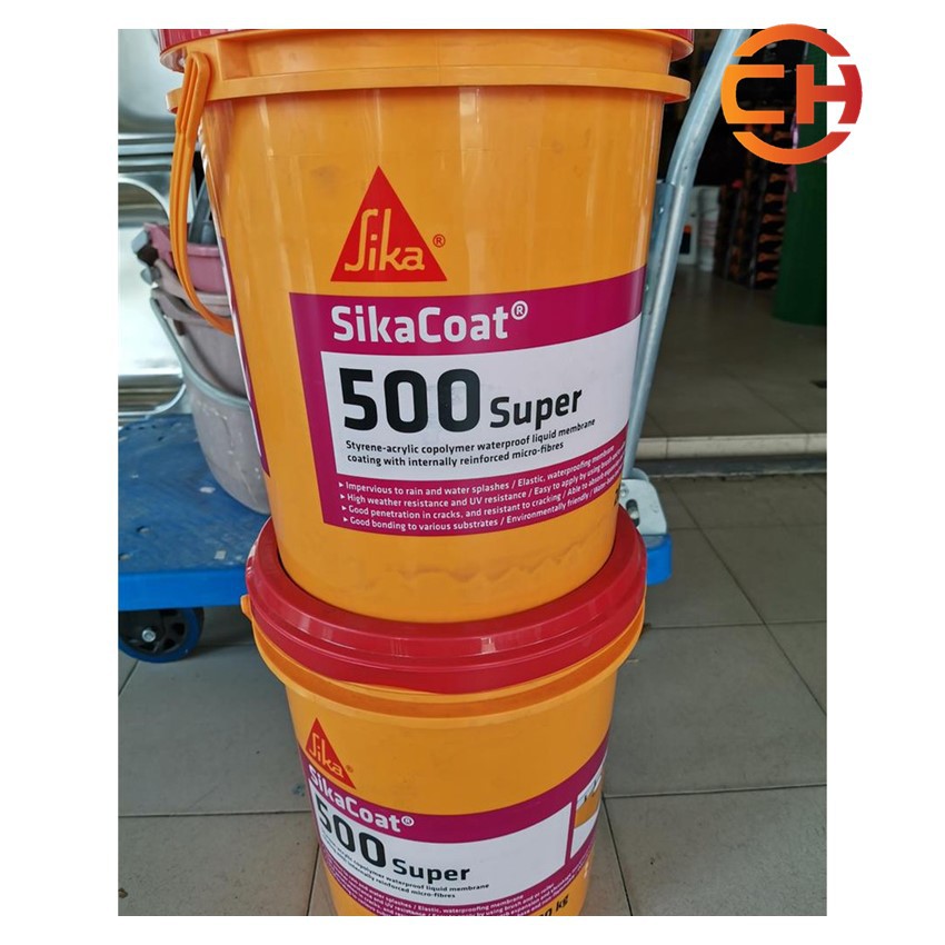 SikaCoat 500 Super - Waterproofing Sika 500 Super Styrene-Acrylic ...