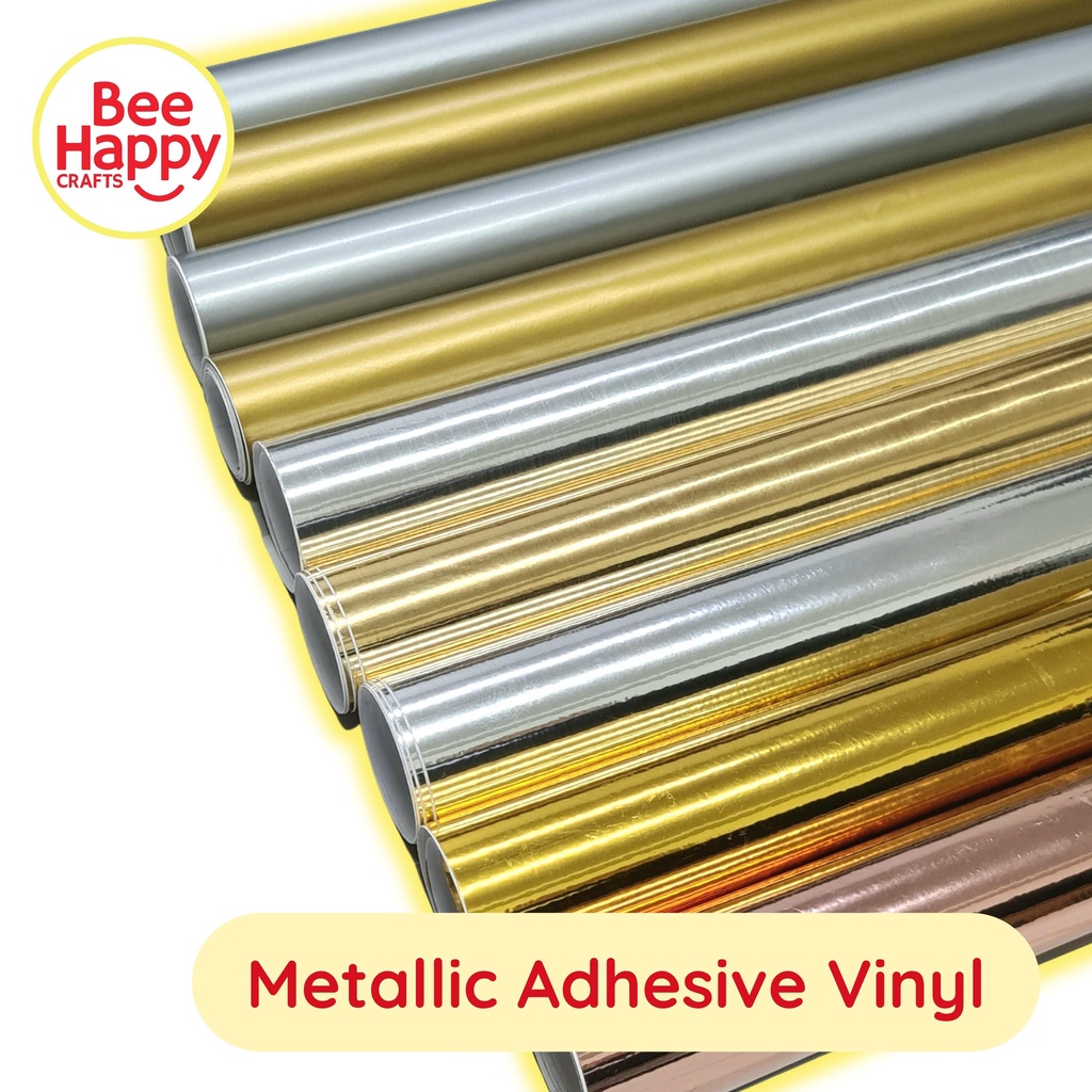 Metallic Vinyl/Decals 12" x 1 Meter (Outdoor Vinyl) | Shopee Malaysia