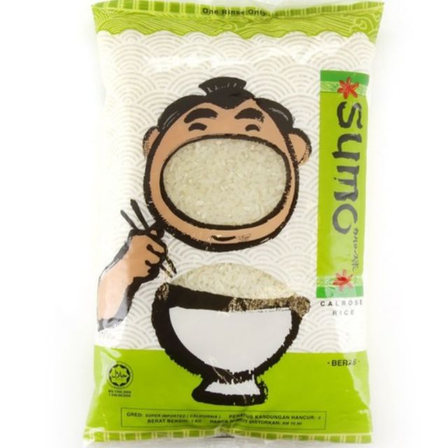 💥READY STOCK💥 SUMO CALROSE RICE / BERAS SUMO (REPACK 500g) | Shopee ...