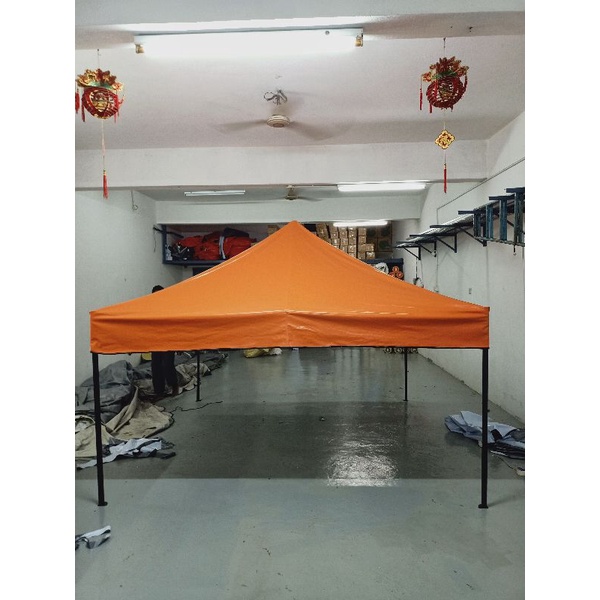 8x8-10x10-10x15 10x20 khemah lipat pvc kanvas saja AA canopy pvc canvas ...