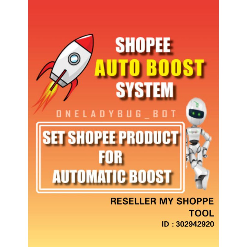 Autoboost Shopee | Autoboost tool | Reseller Autoboost | Shopee Malaysia