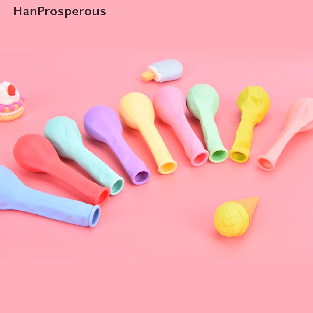 Hp> 50pcs Macaron Color Pastel Candy Balloons Latex Round Baloons For ...
