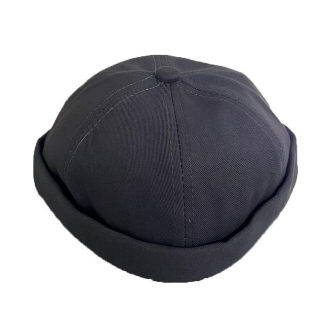 Gildan Plain Solid Brimless Adjustable Skull Baseball Cap Docker Hat ...