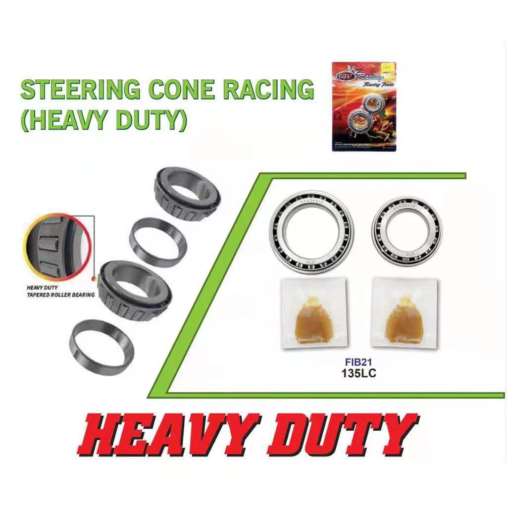 Steering Cone racing Bearing Kaki segiTiga (LC135/Y15/Y125z) (Wave/EX5 ...