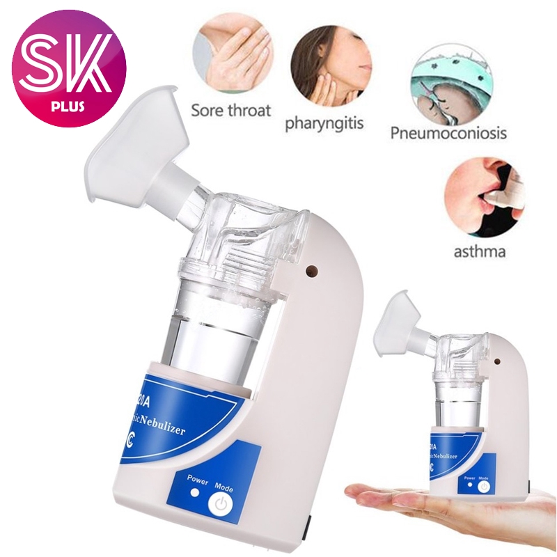 SKPLUS Portable Electric Sprayer Ultrasonic Nebulizer Handheld Inhaler ...