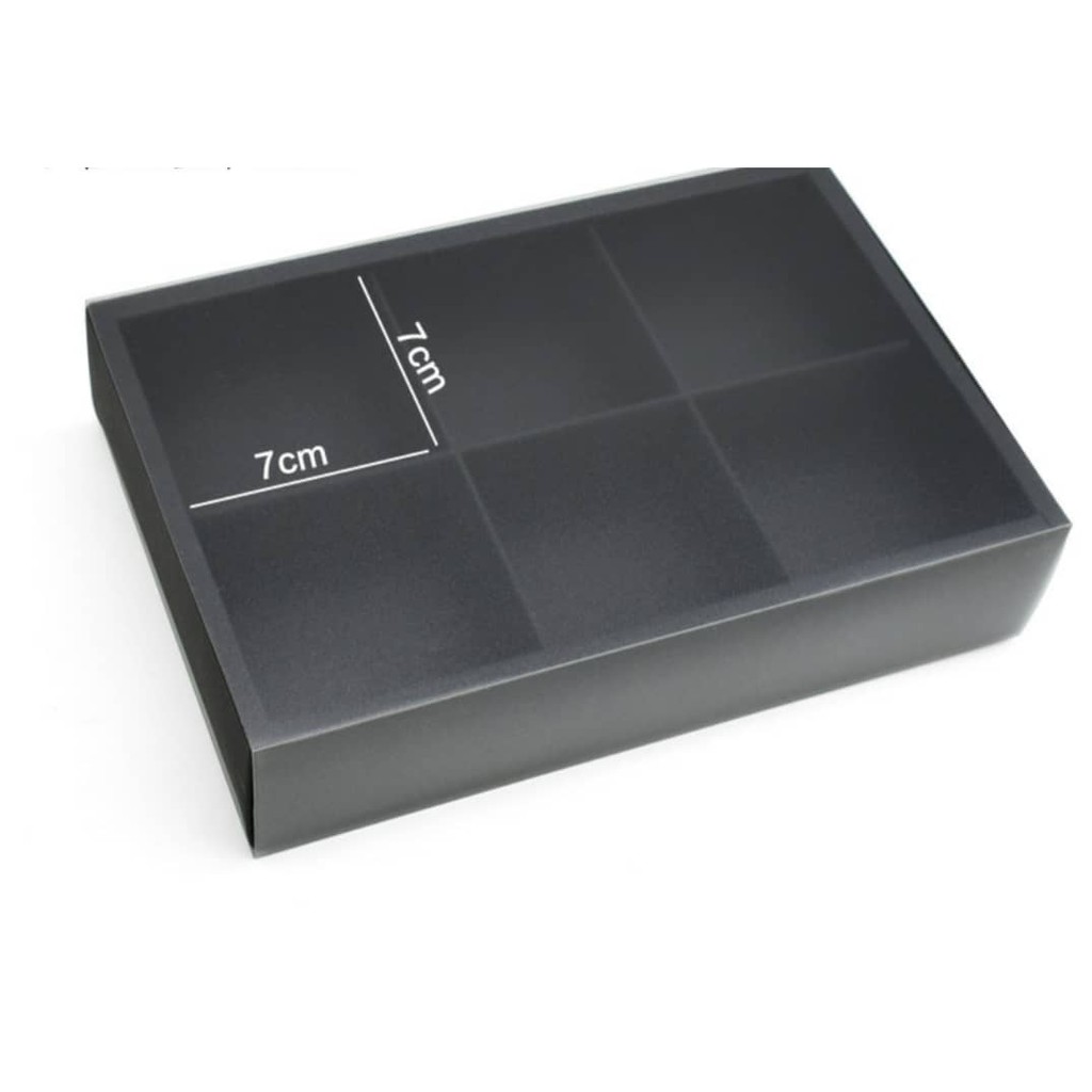 4/6 Holes Mooncake Frosted Cover Drawer Box, Kotak Biskut Gift Box Red ...