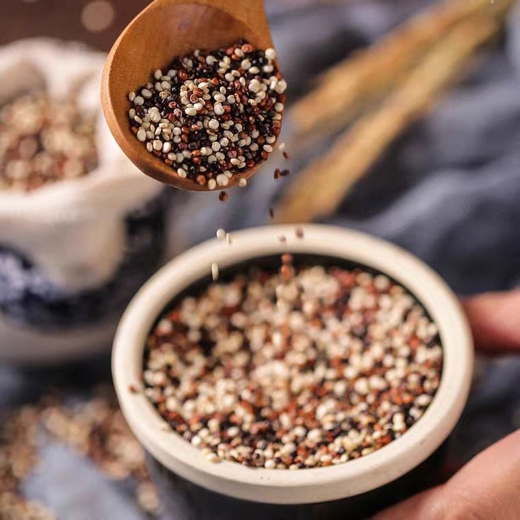 Foodco. Tricolor Quinoa Red Quinoa Black Quinoa White Quinoa Healthy ...