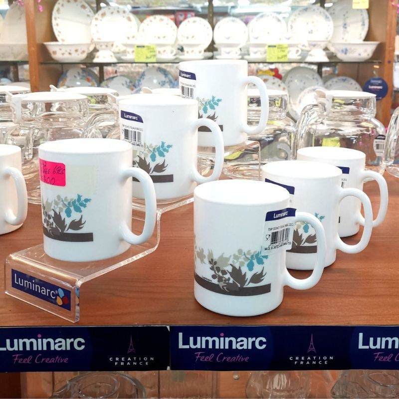 LUMINARC MUG FOLIAGE 6PCS | Shopee Malaysia
