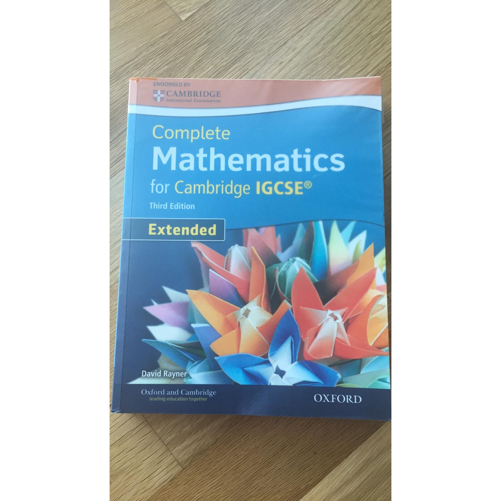 Complete Mathematics for Cambridge IGCSE (Third Edition) | Shopee Malaysia