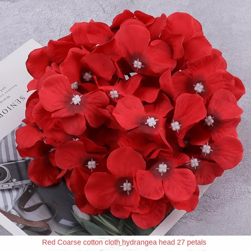 DIY artificial flower Hydrangea Head Artificial Flower Core Big Bud ...