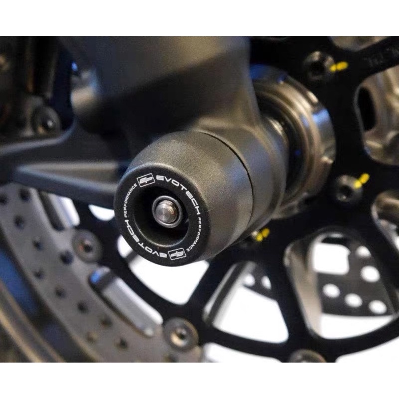 Kawasaki Z750 / Z800 / Z1000 / Z1000SX EP Evotech front and rear wheel ...