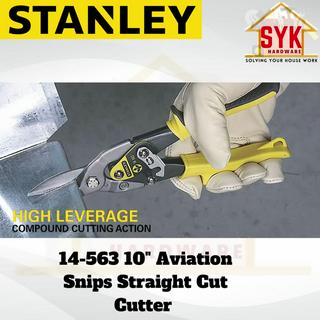 SYK STANLEY Fatmax 14-563 10" Aviation Snips Straight Cut Cutter Dawai ...