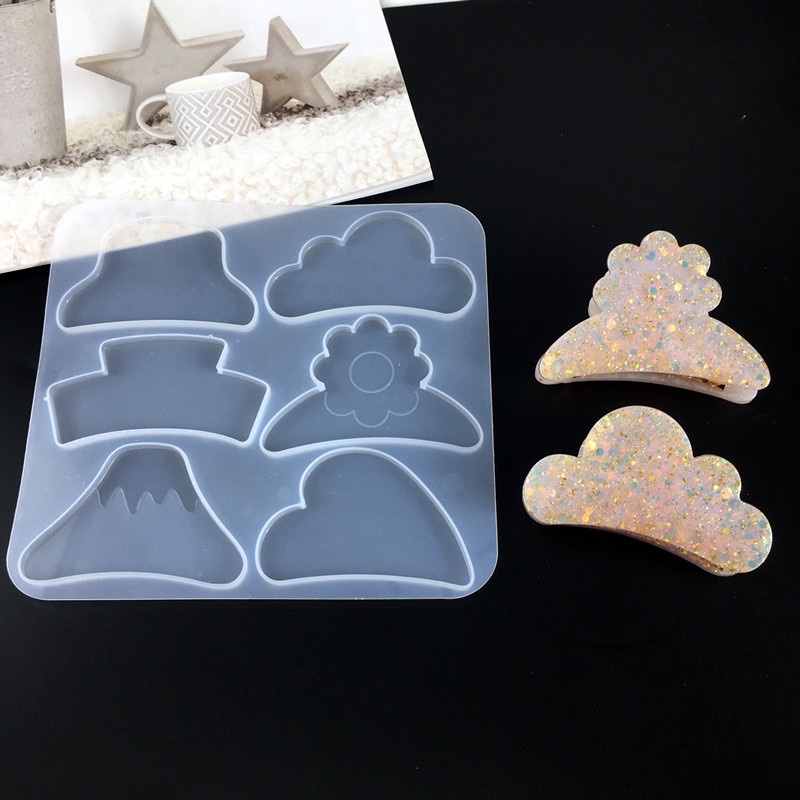 Hair Clip Mould Epoxy Resin Art Diy Clip Resin | Shopee Malaysia