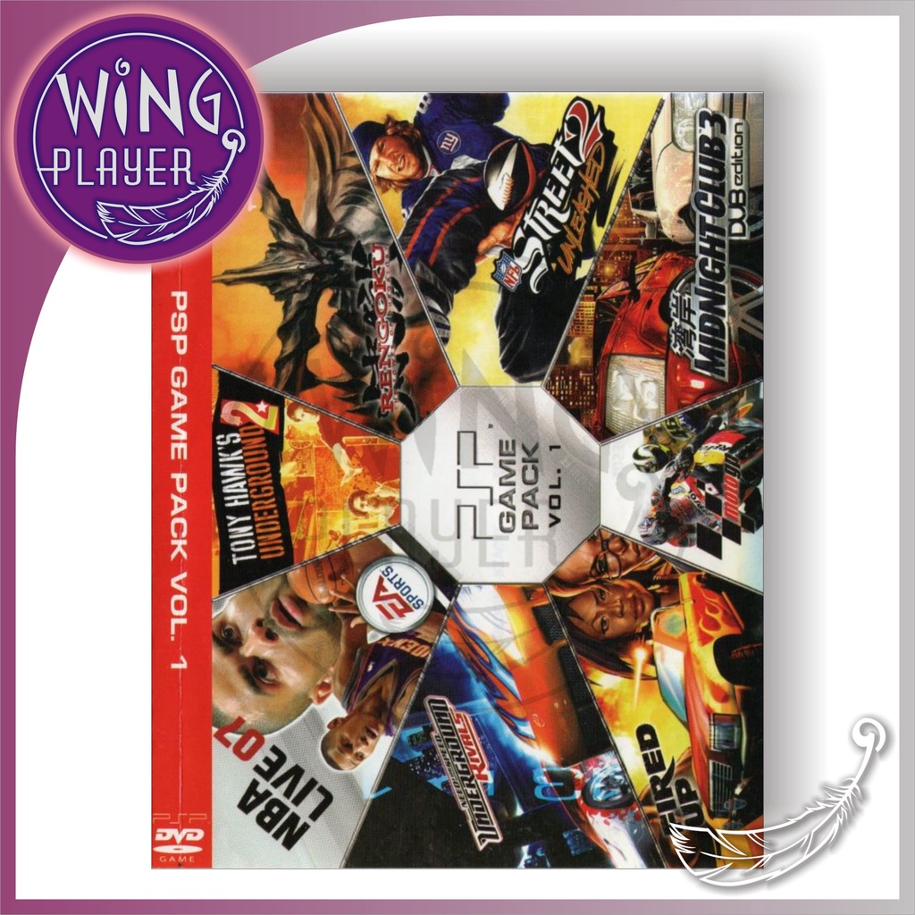 PSP Game DVD - PSP GAME PACK VOL.1 | Shopee Malaysia