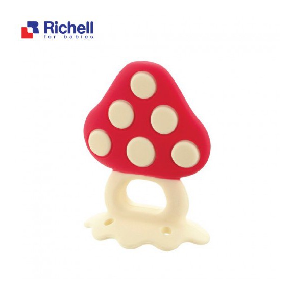 Richell MUSHROOMS-SHAPED SILICONE GINGIER WITH BOX | Shopee Malaysia