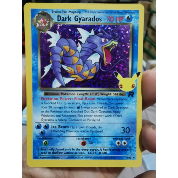 Pokemon Tcg Trading Card Dark Gyarados 882 Holo Rare Classic