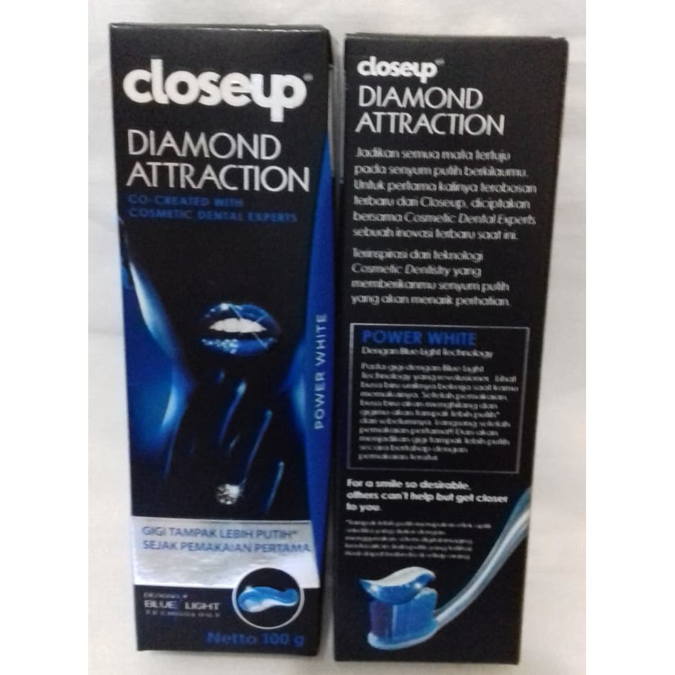 Toothpaste - Toothbrush - Dental Whitening Close Up Diamond Attractions ...