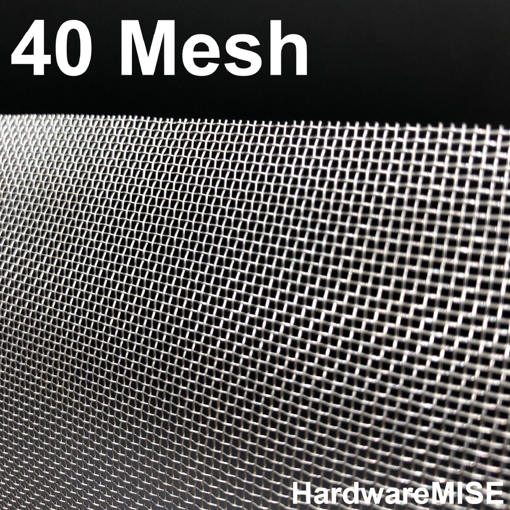 Stainless Steel Wire Mesh SS 304 Netting 40 mesh SS304 | Shopee Malaysia